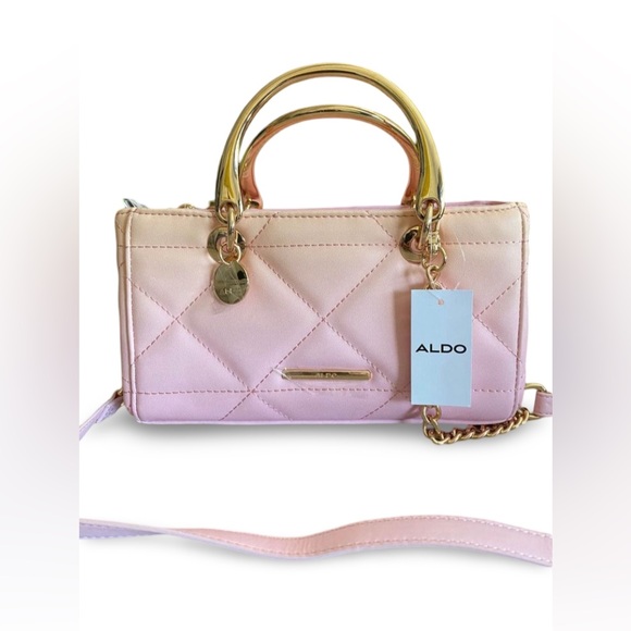 Aldo | Bags | Aldo Pink Mini Satchel Crossbody Nwt | Poshmark